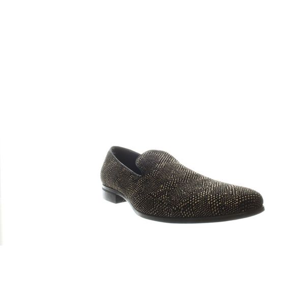 Stacy Adams | Shoes | Stacy Adams Mens Swank Glitter Dot Gold Loafers ...